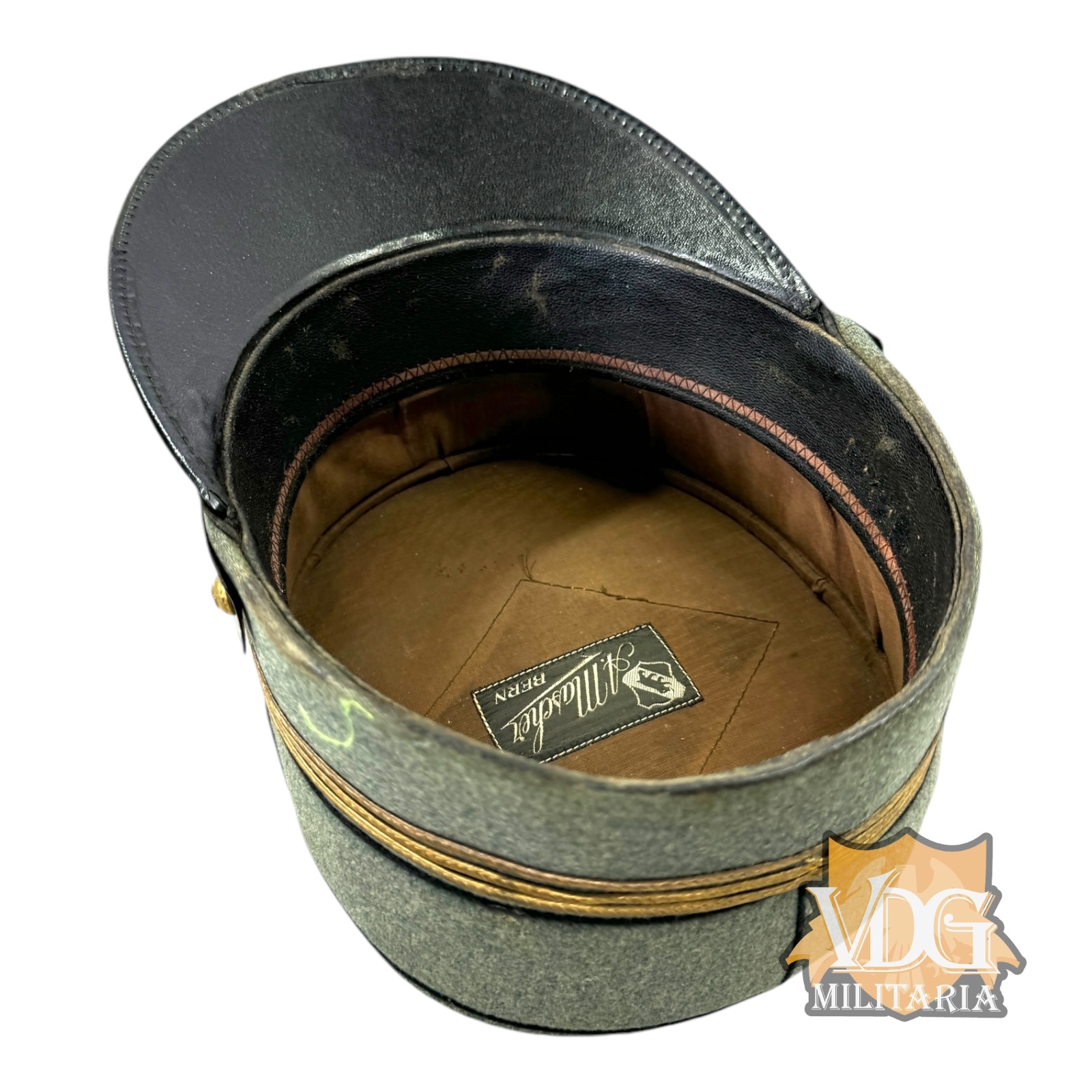 WW1 Era Swiss Army Officer's Kepi by A. Mascher, Bern | VDG Militaria