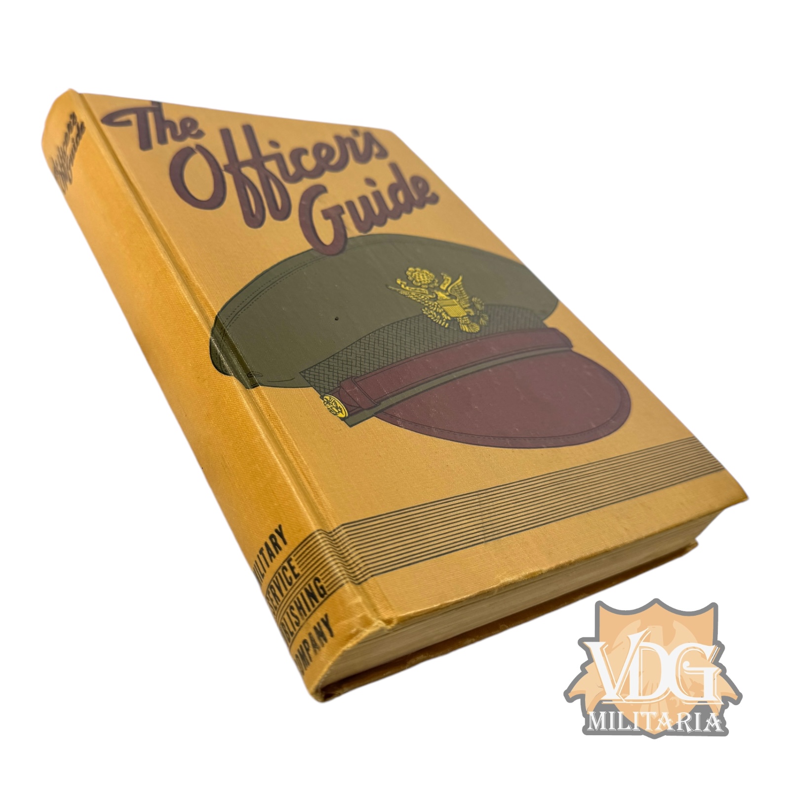 WW2 US Army 1943 Edition of “The Officer’s Guide” Book – Signed by 2nd ...