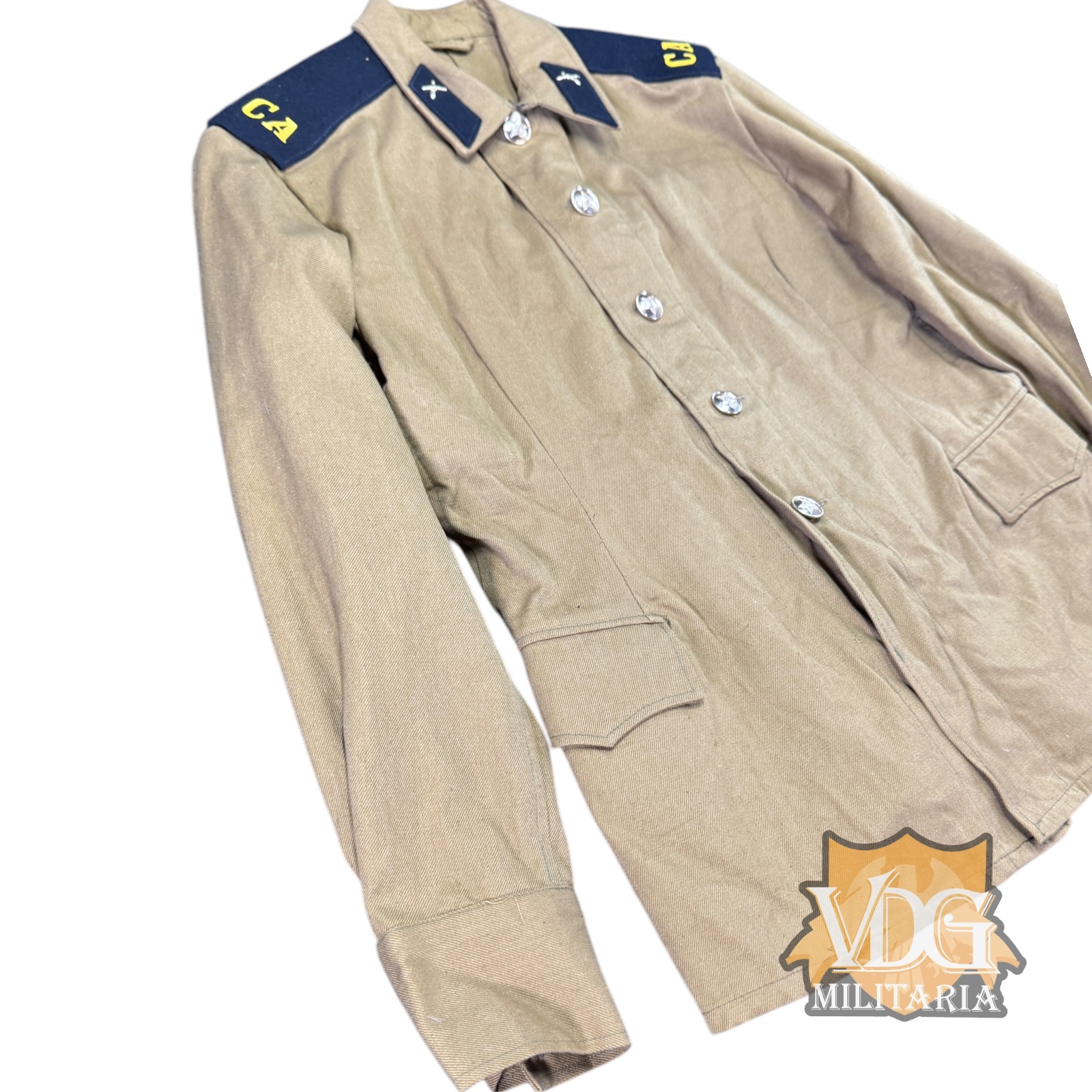 Cold War Era Soviet M55 Field Tunic 1960 Dated Soviet Army Enlisted ...