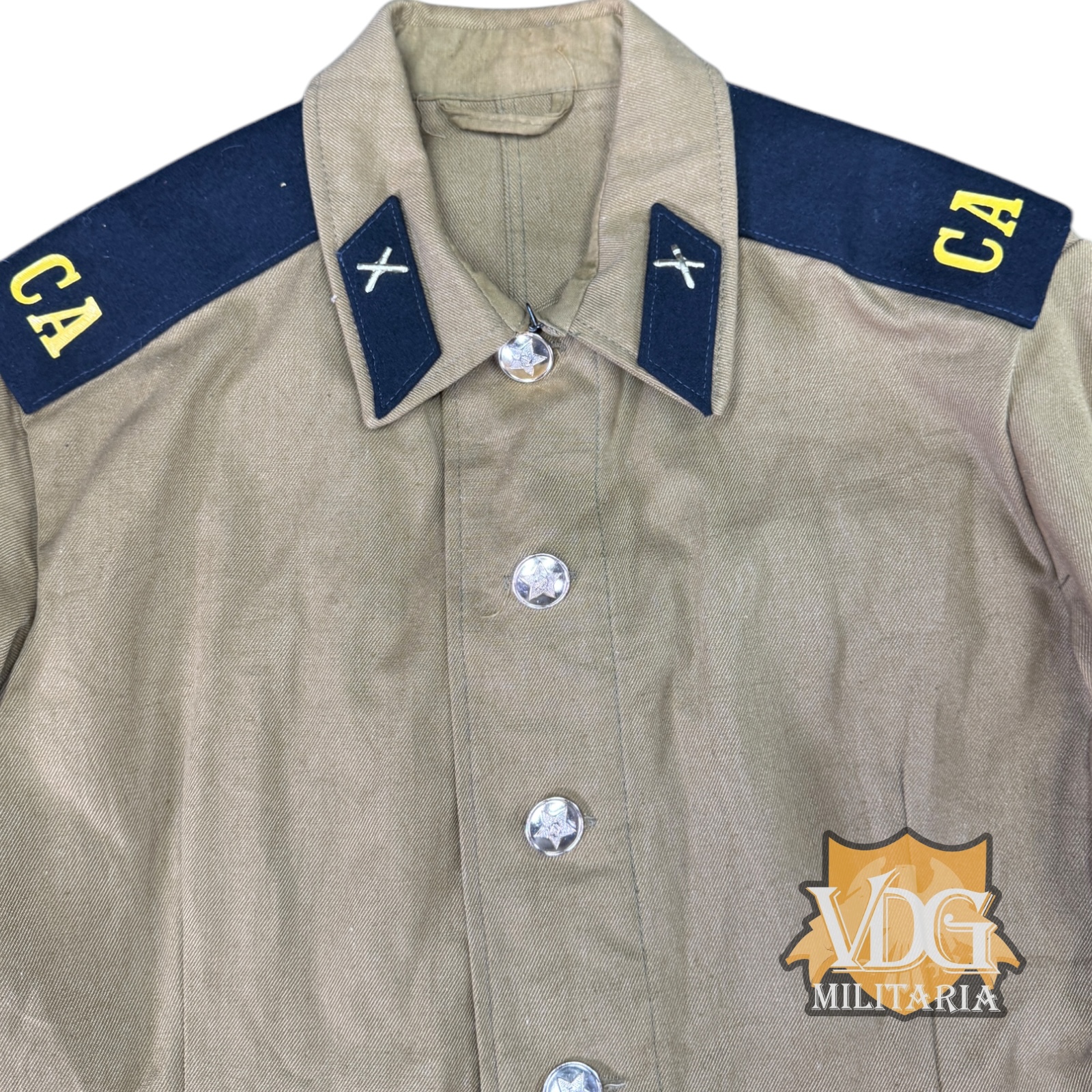 Cold War Era Soviet M55 Field Tunic 1960 Dated Soviet Army Enlisted ...