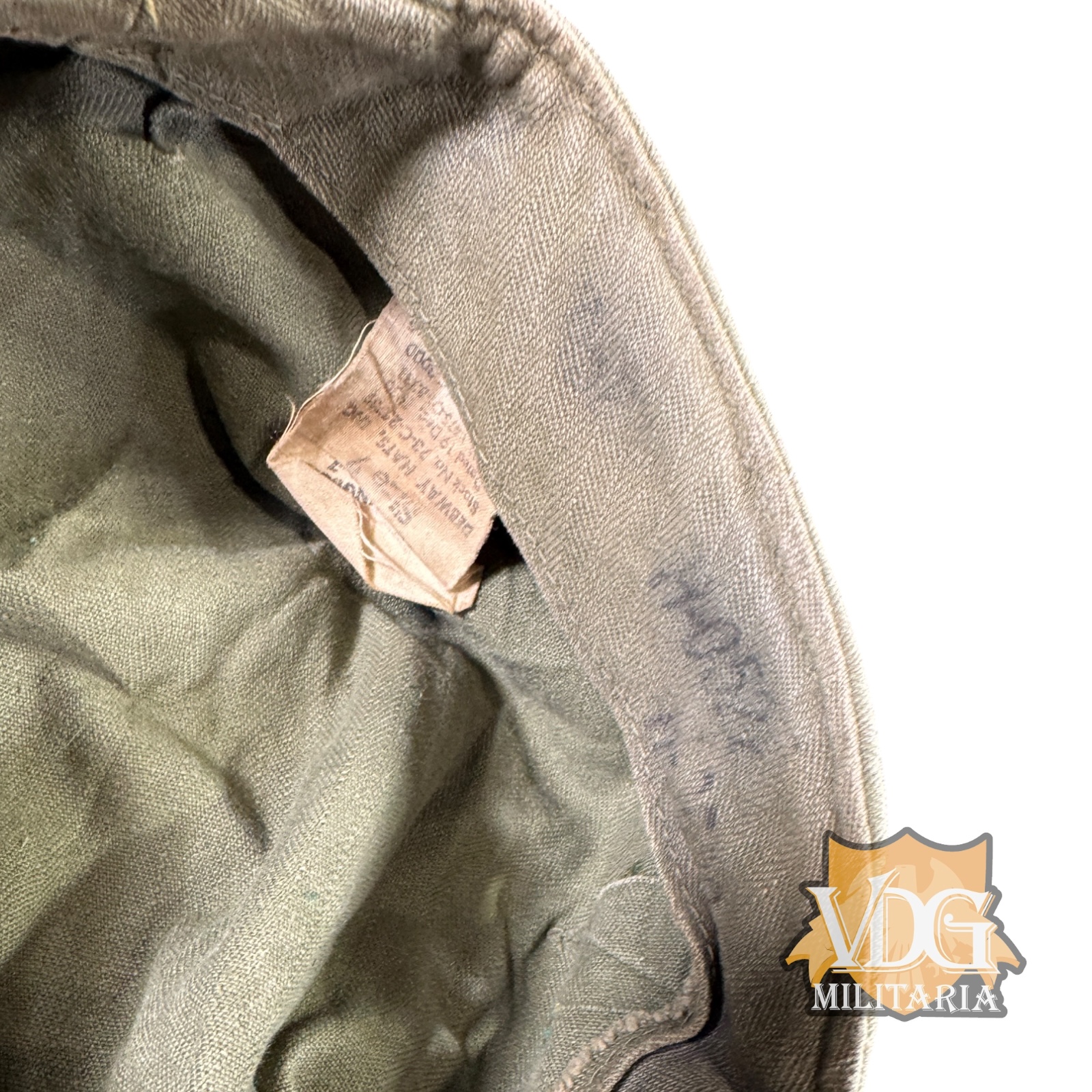 WW2 US M1941 HBT Herringbone Twill Field Cap, Numbered, Size 7, Dated ...