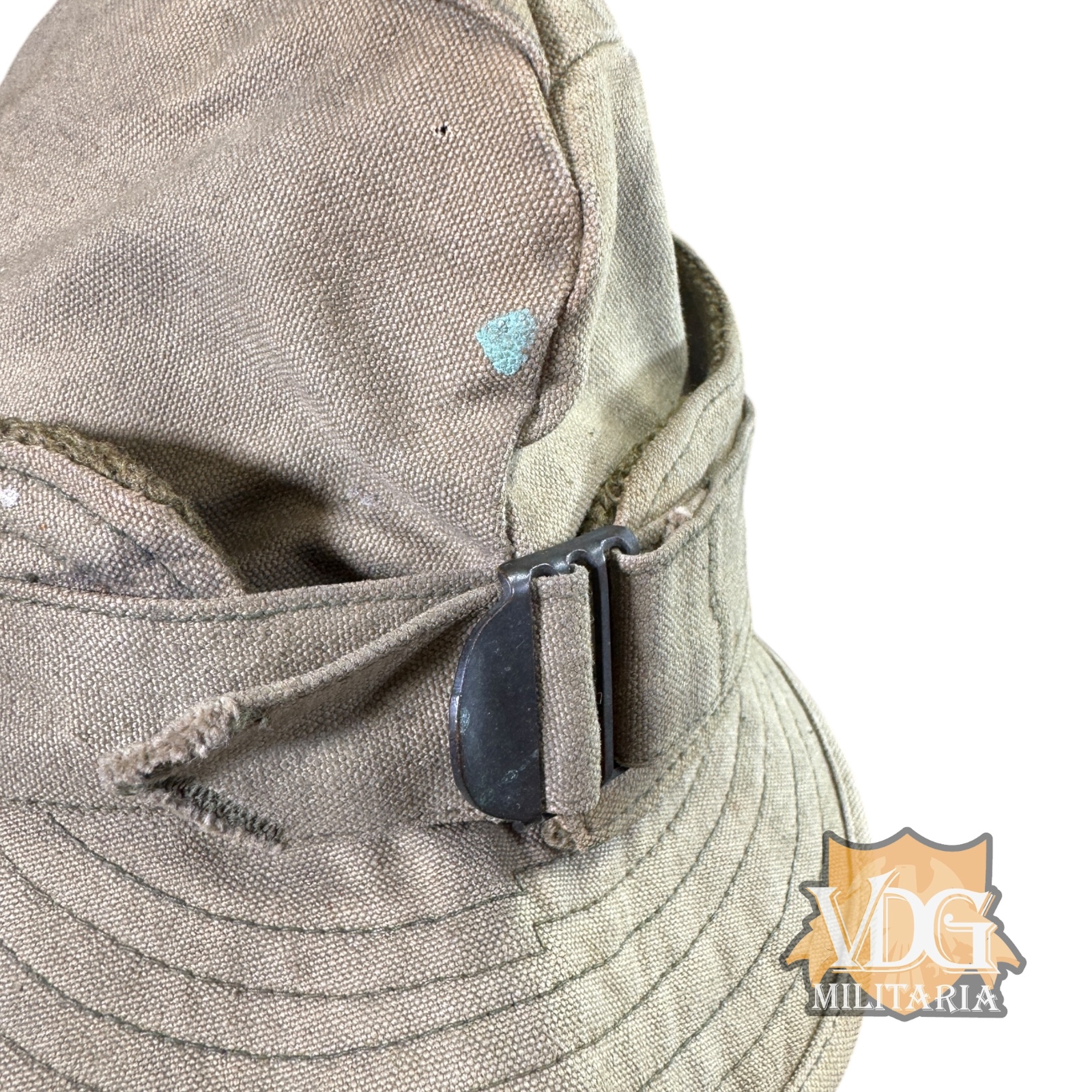 WW2 US Army M1937 Winter Cap With Buckle Fastener | VDG Militaria