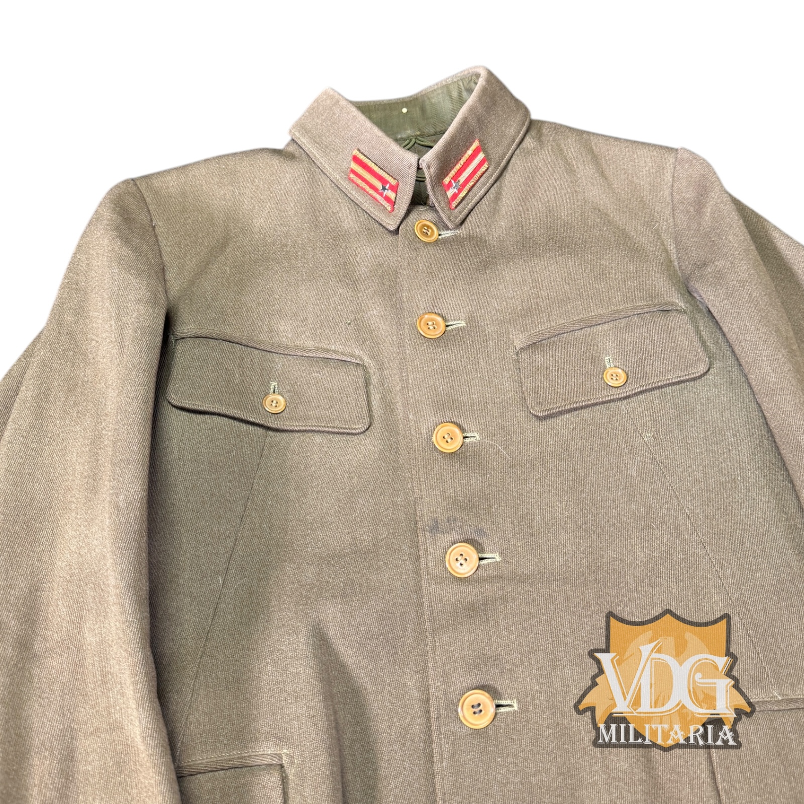 WW2 Imperial Japanese Army IJA 2nd Lieutenant Officers 陸軍少尉 Jacket ...