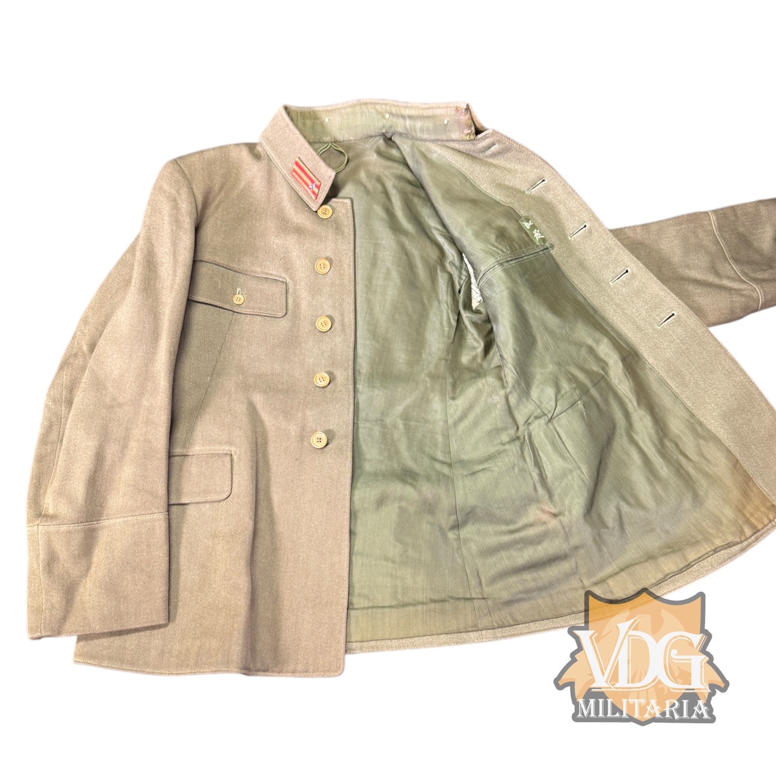 WW2 Imperial Japanese Army IJA 2nd Lieutenant Officers 陸軍少尉 Jacket ...