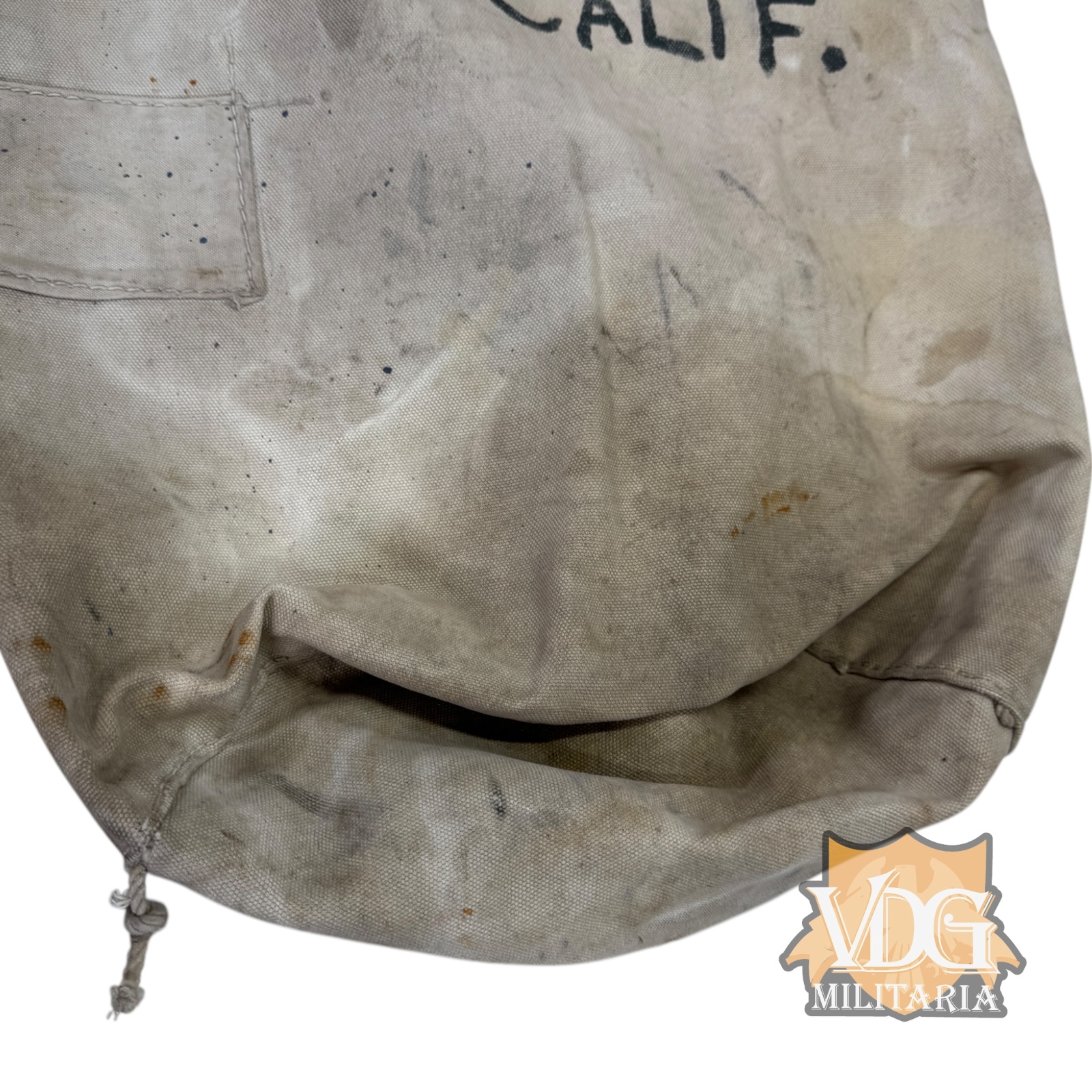 WW2 US Coast Guard Sailor's Mail Bag - Landing Ship Tank USS LST-18, CM ...