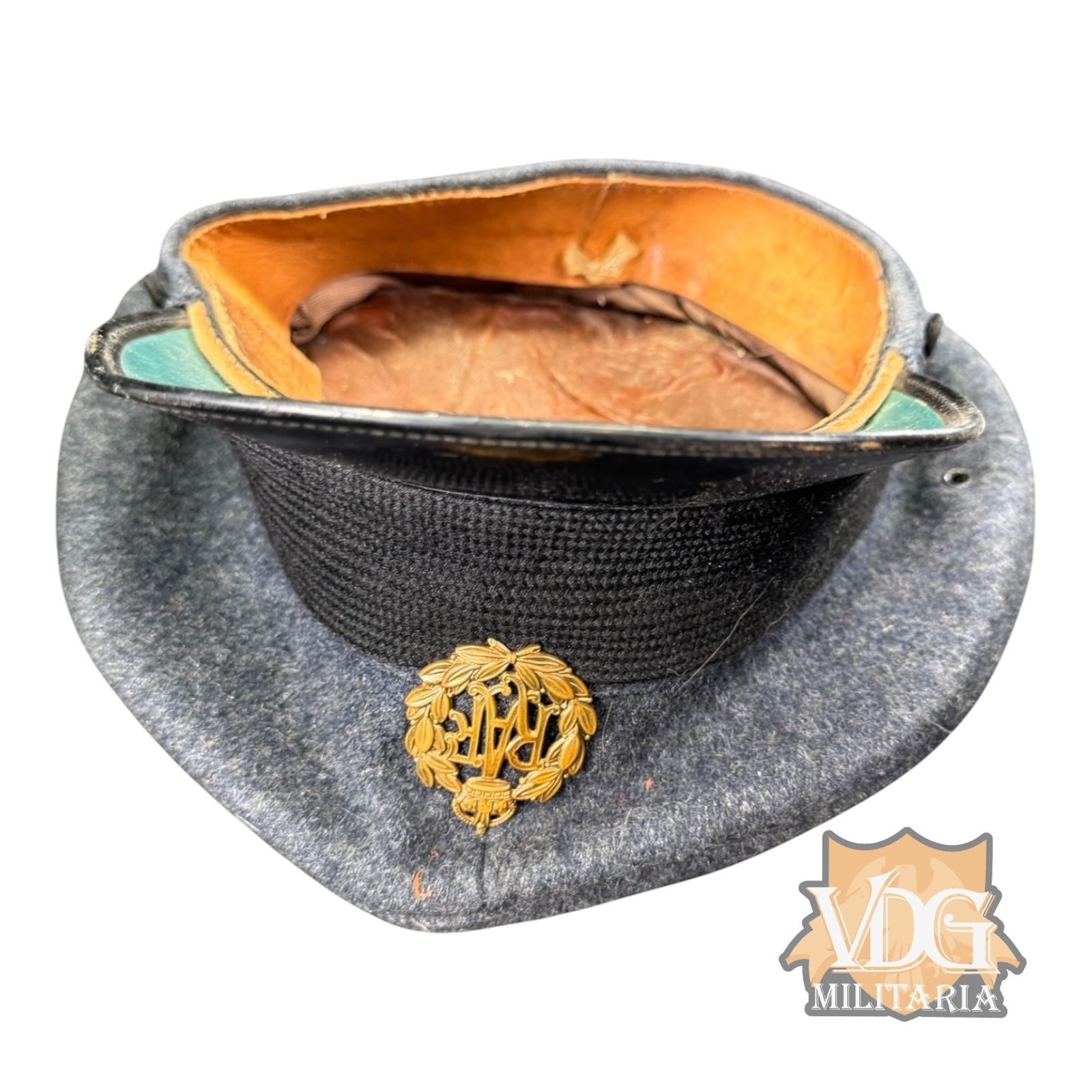 WW2 British Royal Air Force Service Cap with King’s Crown RAF Insignia ...