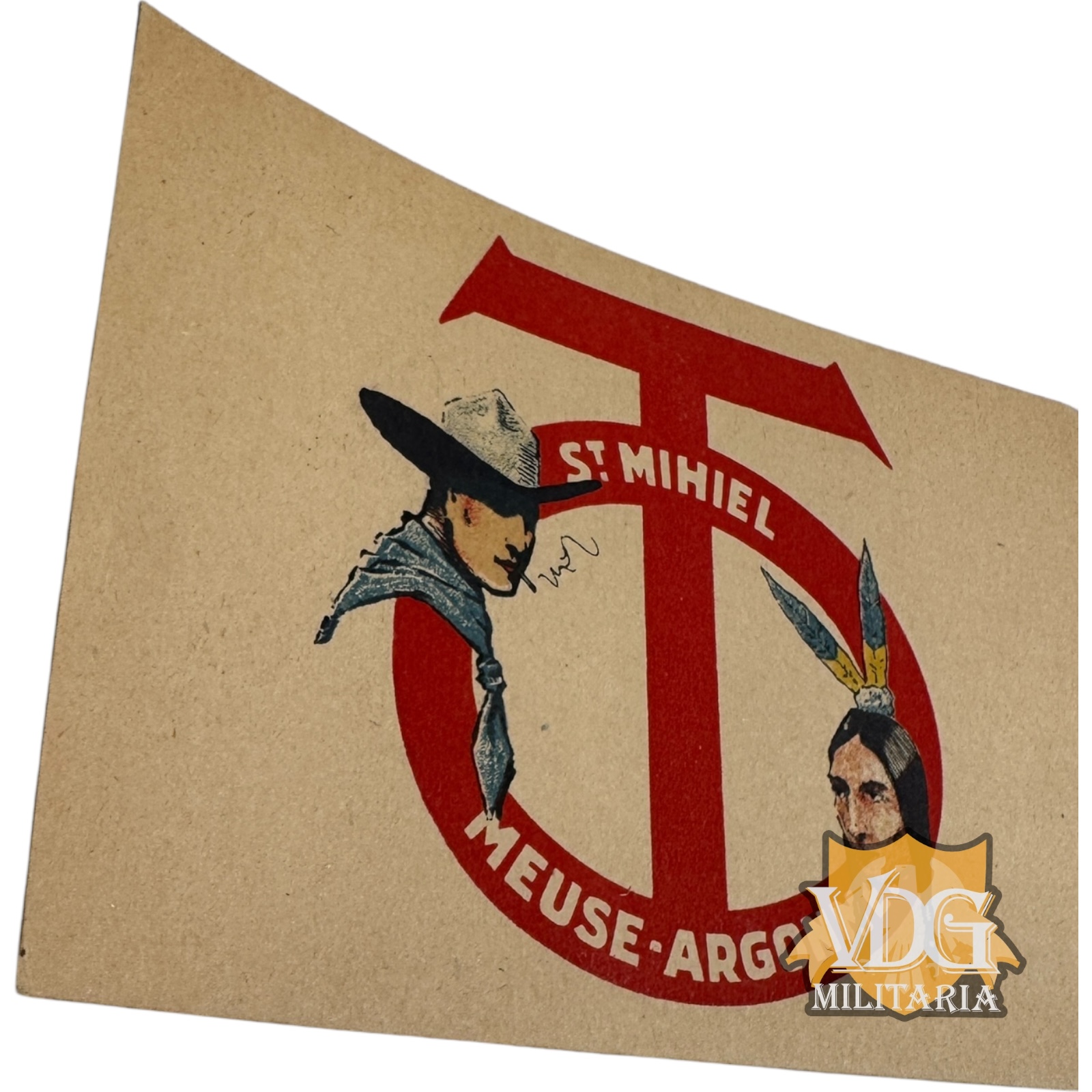 WW1 US 90th Division Texas-Oklahoma "Tough 'Ombres" St. Mihiel Meuse ...