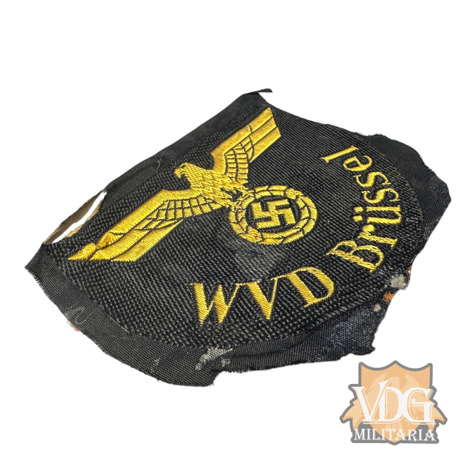 WW2 German WVD Brüssel BeVo Sleeve Insignia – Wehrmacht Reichsbahn ...