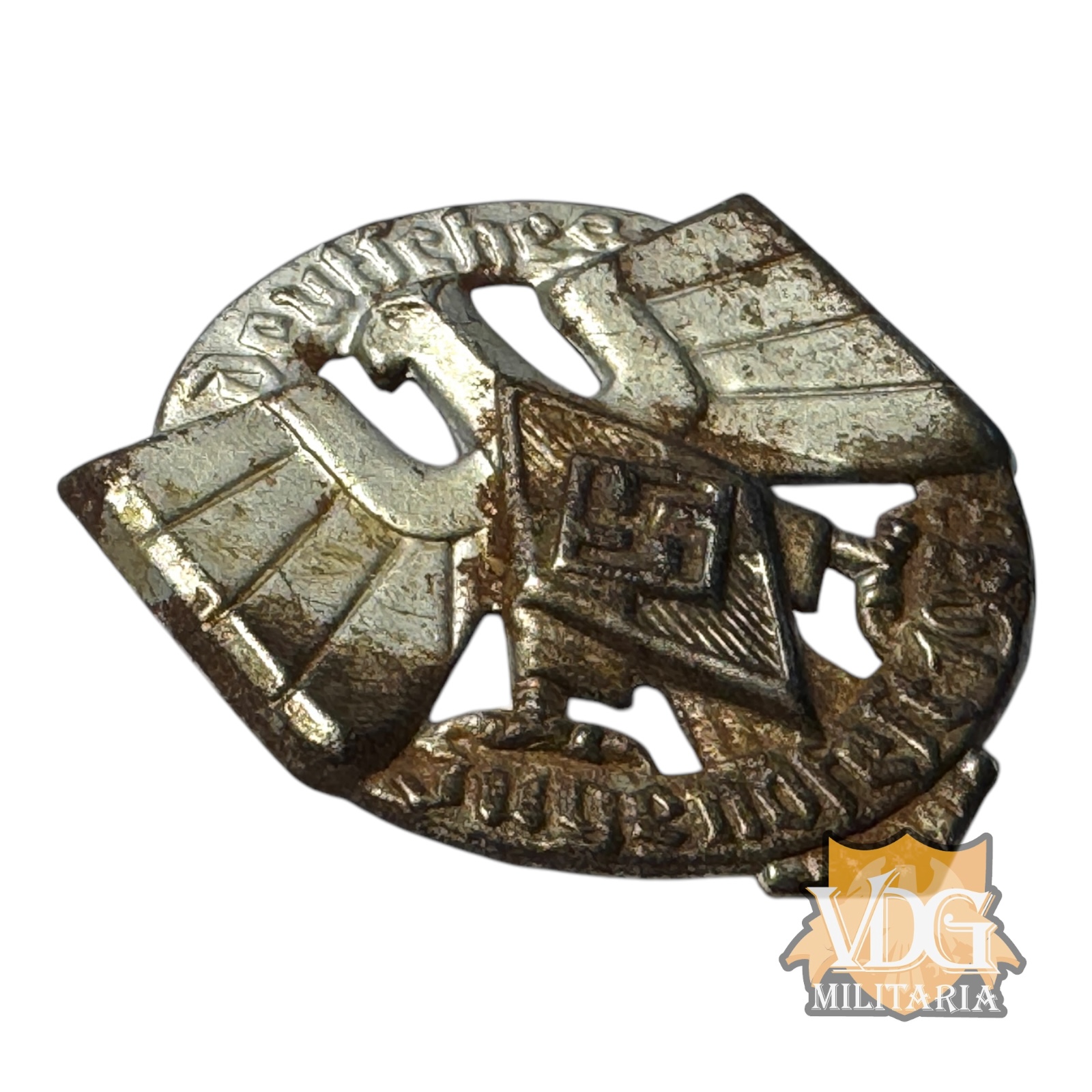 WW2 German Hitler Youth HJ Deutsches Jugendfest 1935 Tinnie | VDG Militaria