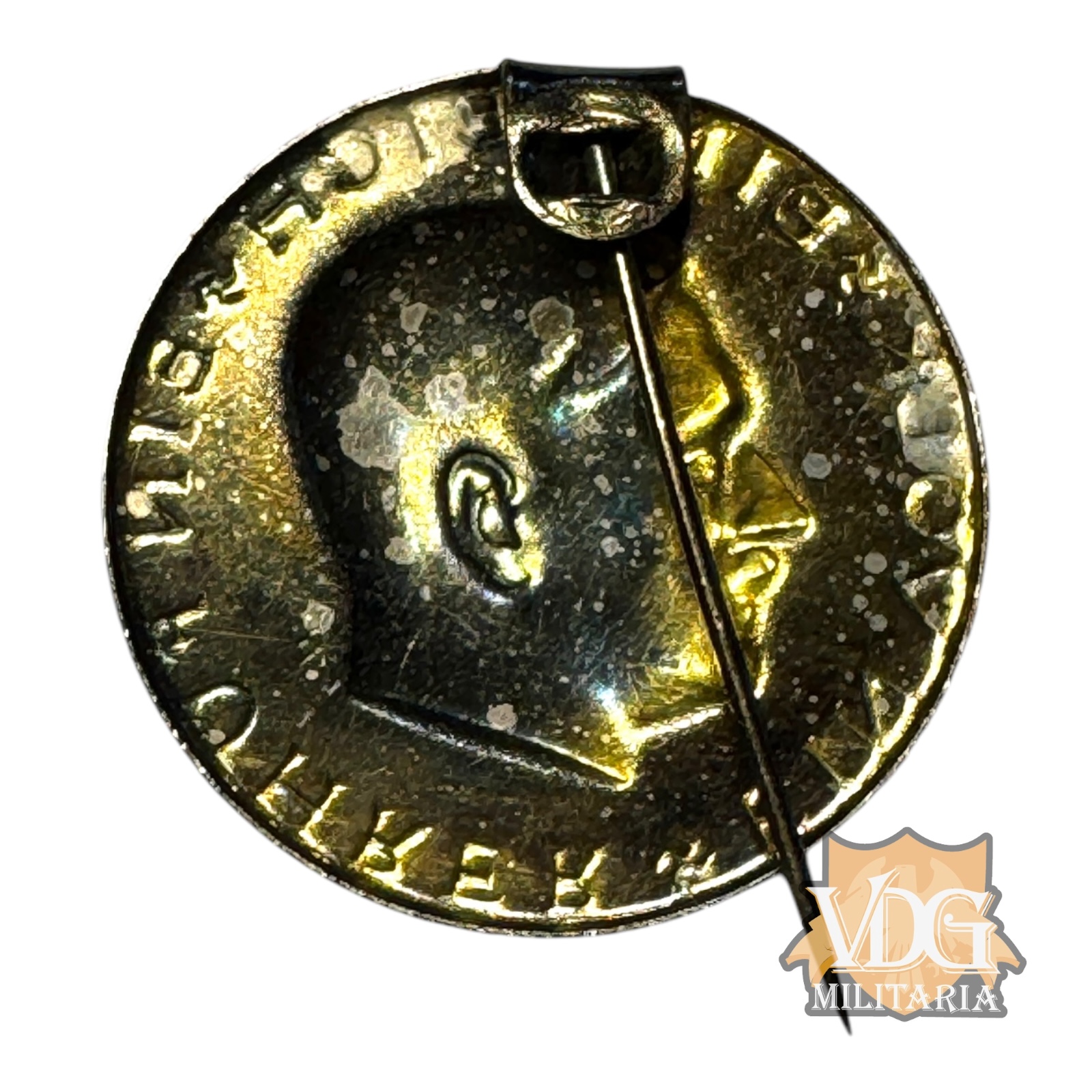 WW2 German 1933 NSDAP AH Election Propaganda Badge – "Ein Volk, Ein ...