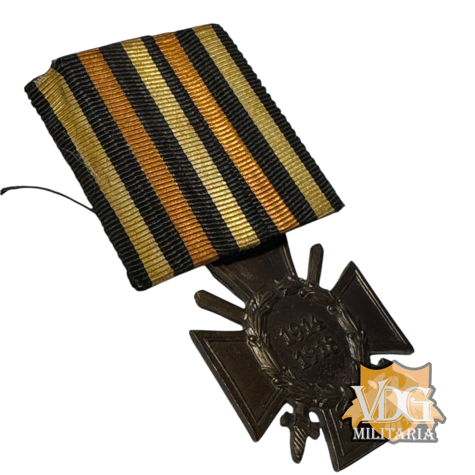 WW1 German Hindenburg Cross with Swords Parade Mounted Medal – Maker ...