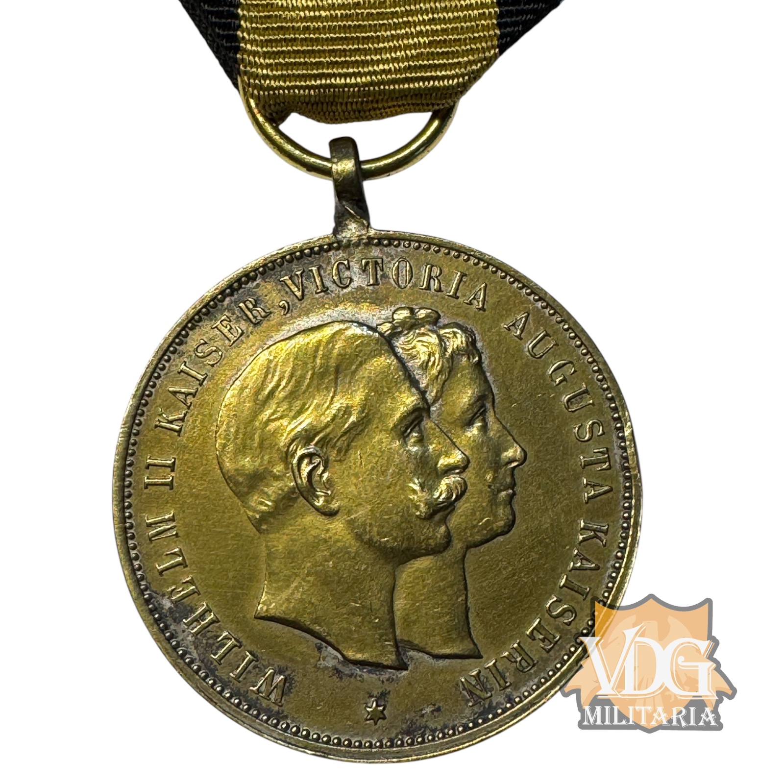1896 German Kaiser Wilhelm I Memorial Medal – Commemorating the ...