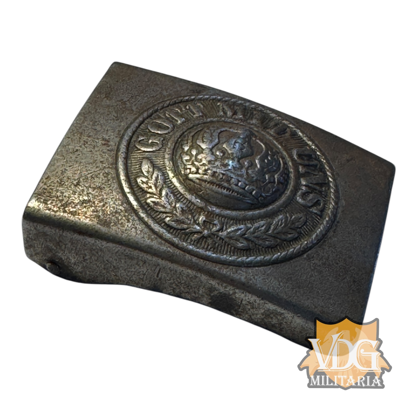 WW1 Prussian Enlisted Steel Belt Buckle | VDG Militaria