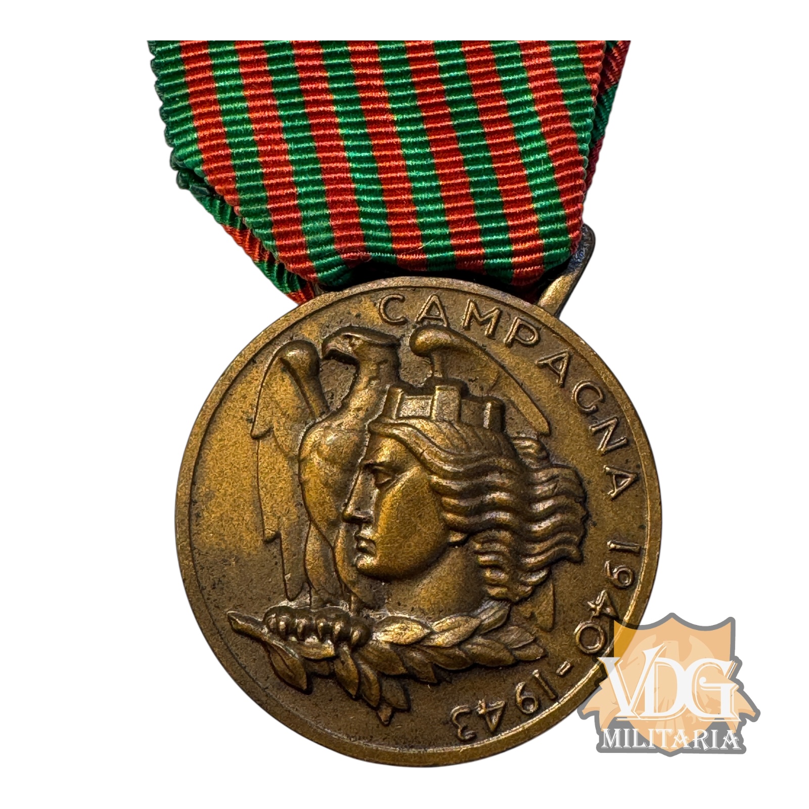 WW2 Italian Campaign Medal 1940-1943 (Medaglia Commemorativa della ...