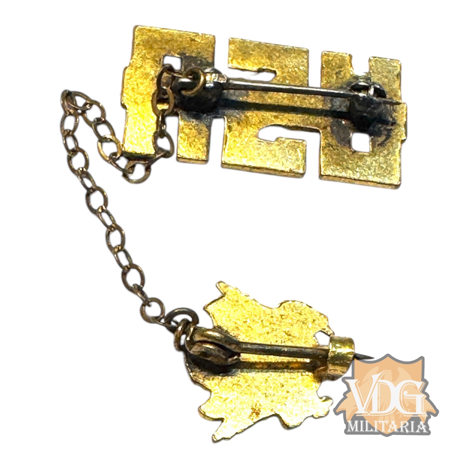 WW2 Era US Army Fort Story Sweetheart Pin – Pearl and Enamel Design ...