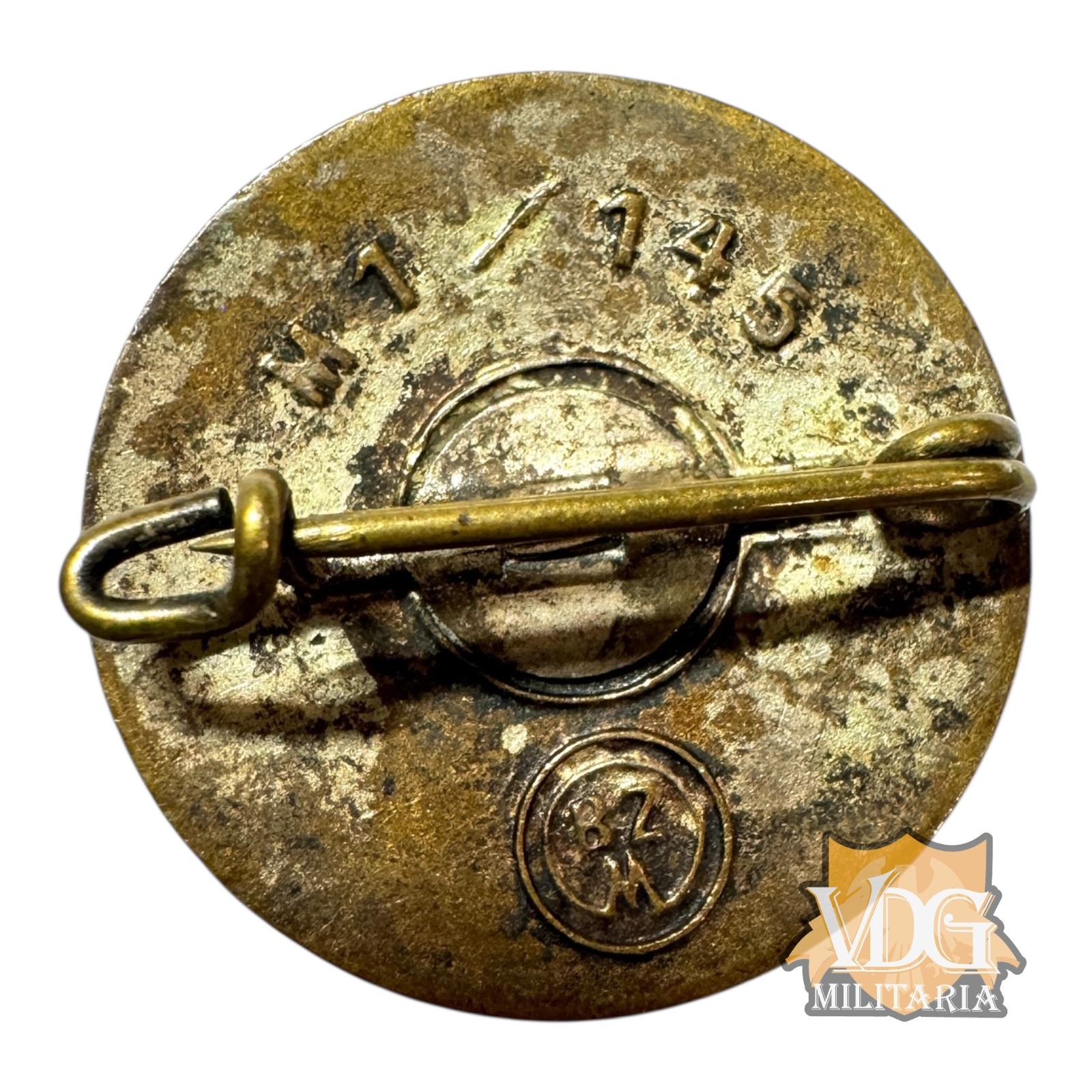 WW2 German NSDAP Enamel Party Badge Pin-RZM M1/145 Unknown Austrian ...
