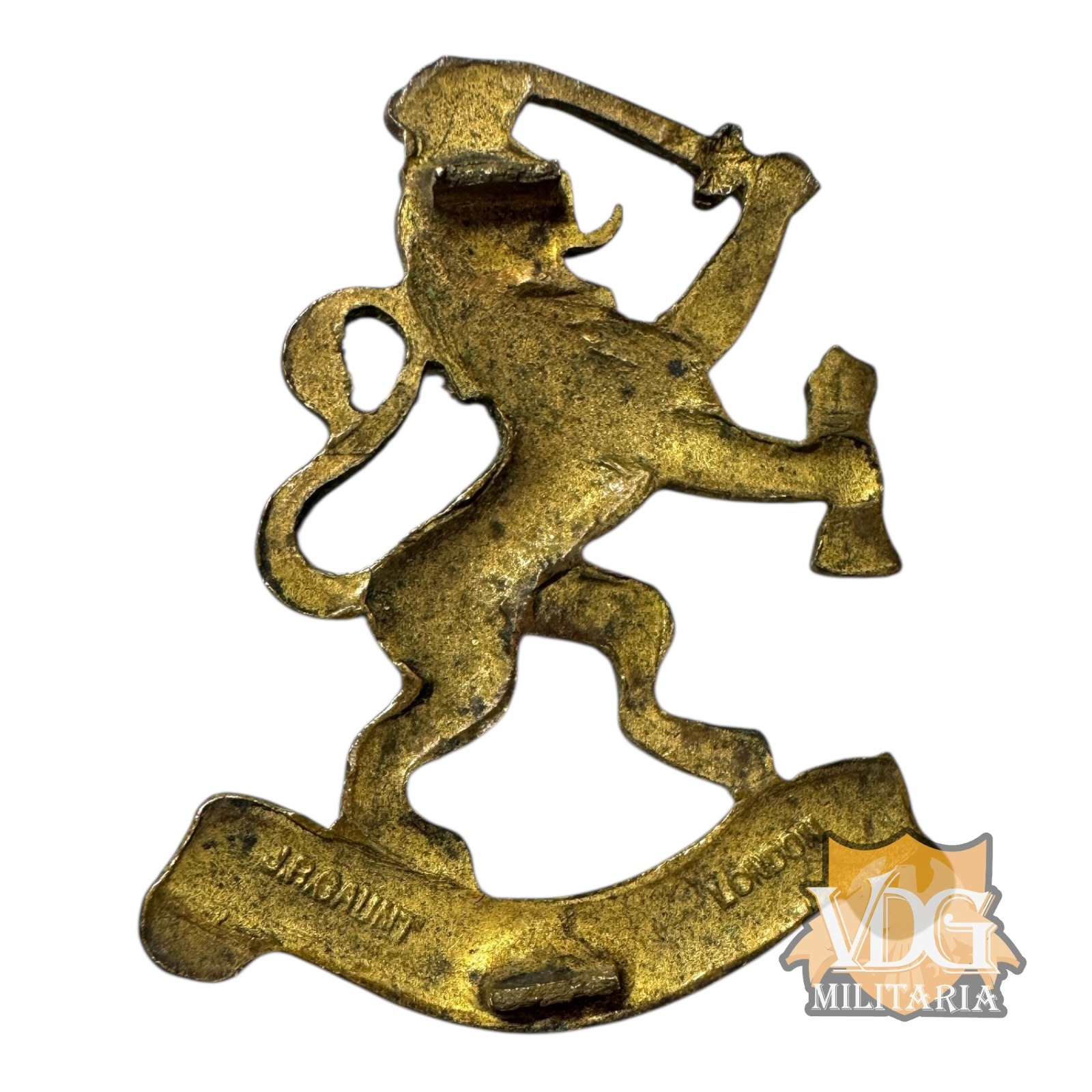 WW2 Free Dutch Forces "Vrije Nederlandse Strijdkrachten" Cap Badge ...