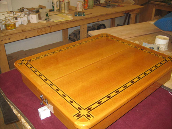 Custom Boat Table with Inlay | Vectric