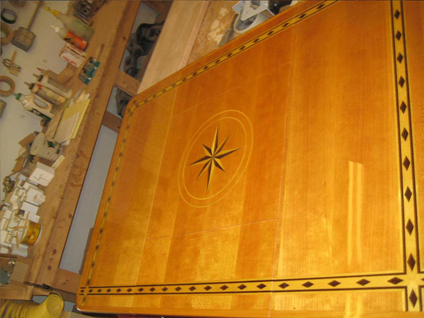 Custom Boat Table with Inlay | Vectric
