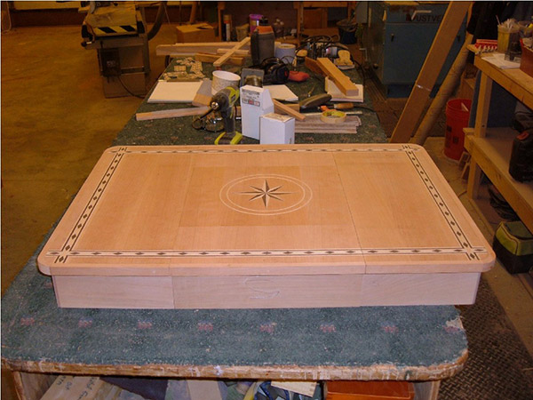 Custom Boat Table with Inlay | Vectric