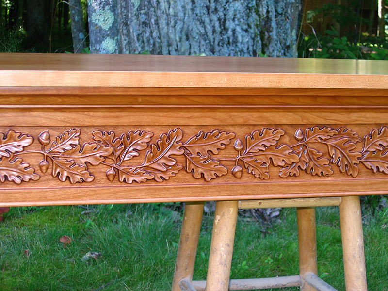 Oak Leaf Mantel | Vectric