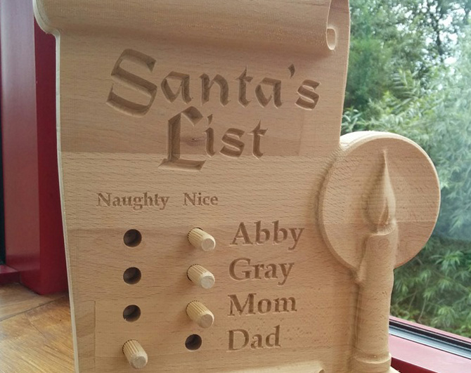 Santa’s List | Vectric