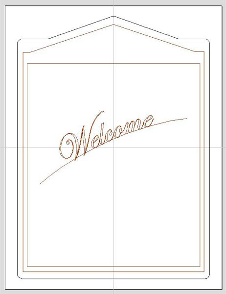 Welcome Sign | Vectric
