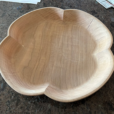 Tailmaker – Scalloped Cherry Bowl | Vectric