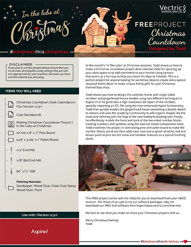 Festive Countdown | Vectric