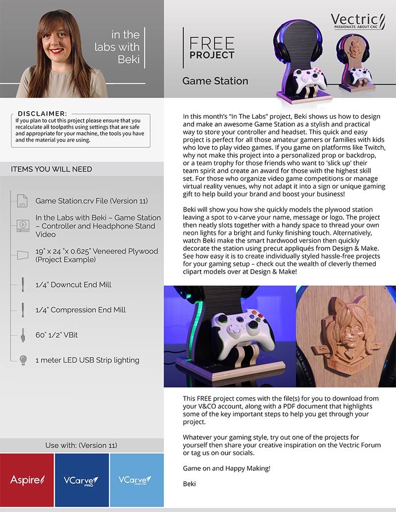 Game Station | Vectric