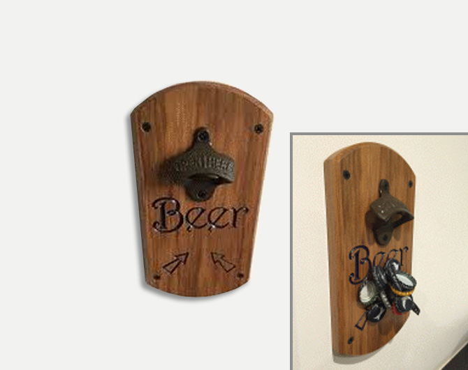 Beer Cap Catcher | Vectric