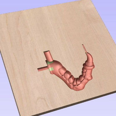 3D Mold - Dragons Claw | Vectric