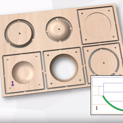 2 Sided Bowl Press Tool | Vectric
