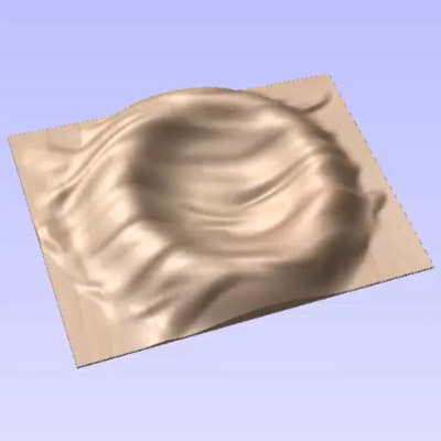 Cloth Dish 3D Modeling | Vectric