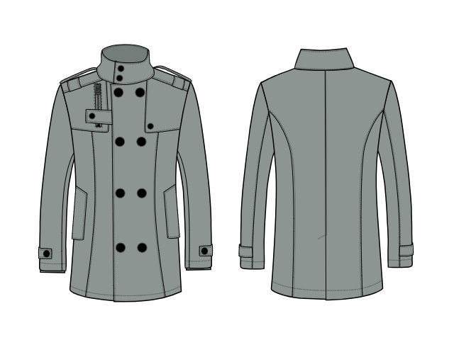 Trench Coat Sketches
