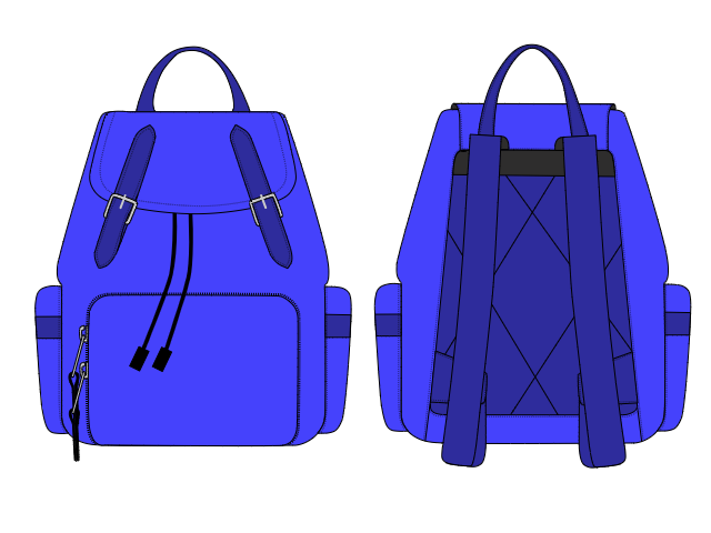 backpack sketches