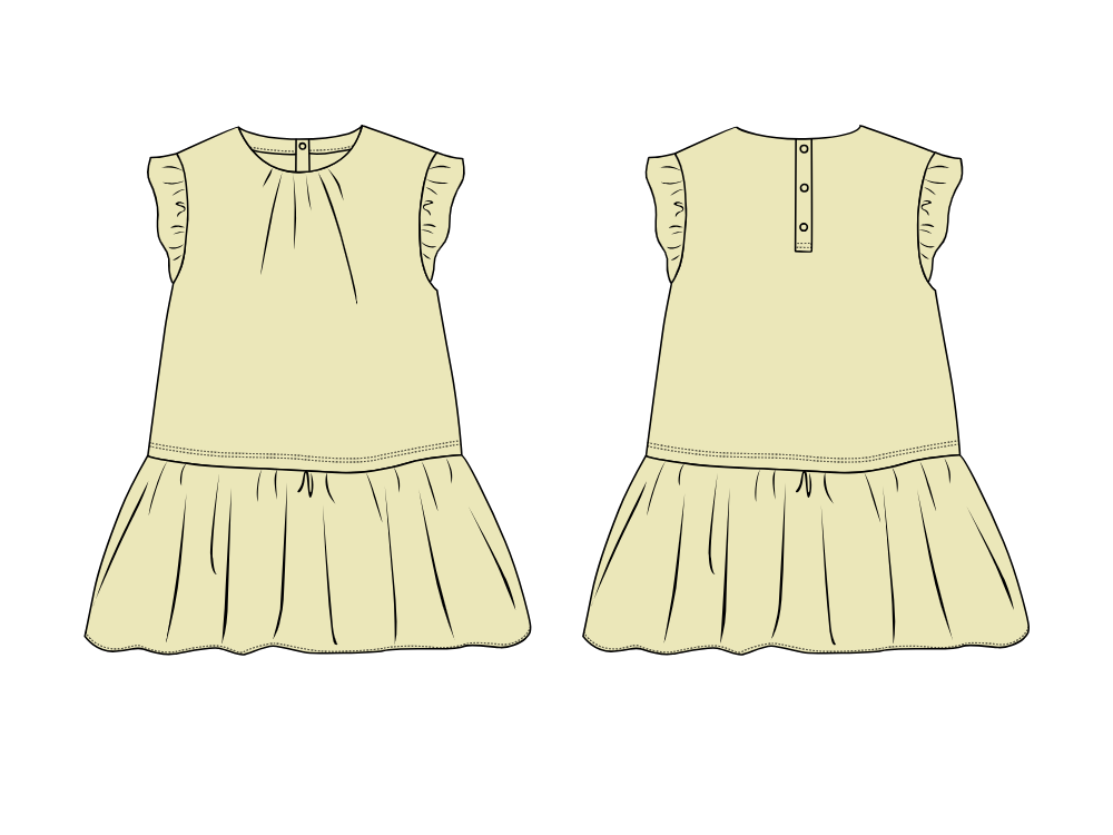 Drop-waist Sketches