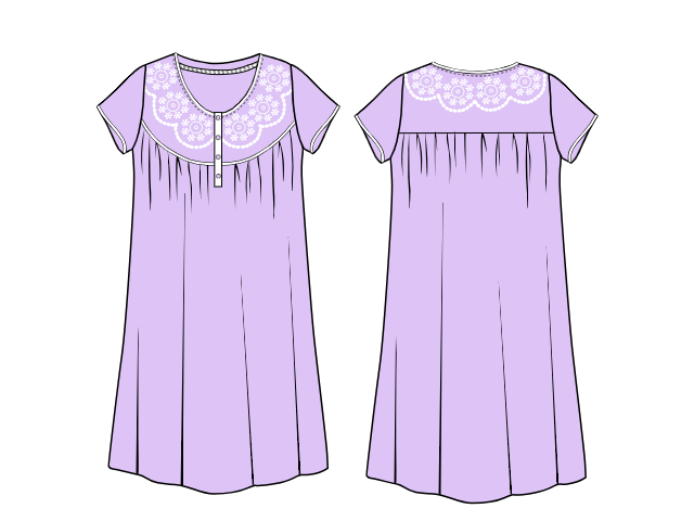 Sleepwear Sketches