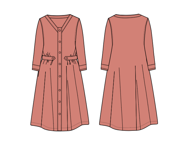 Maternity Wear Sketches