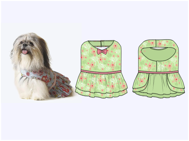 Pet Clothing Sketches