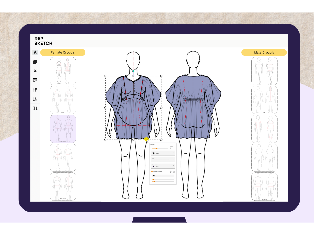 Technical design sketches, simplified!