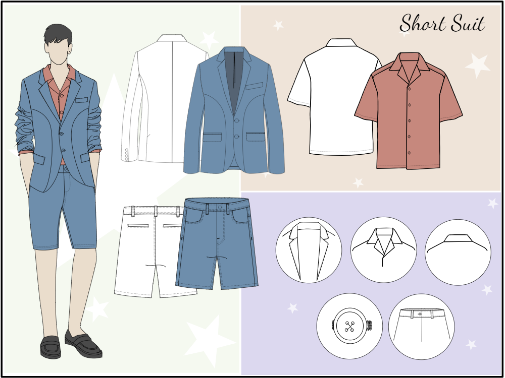 Short suit for Men