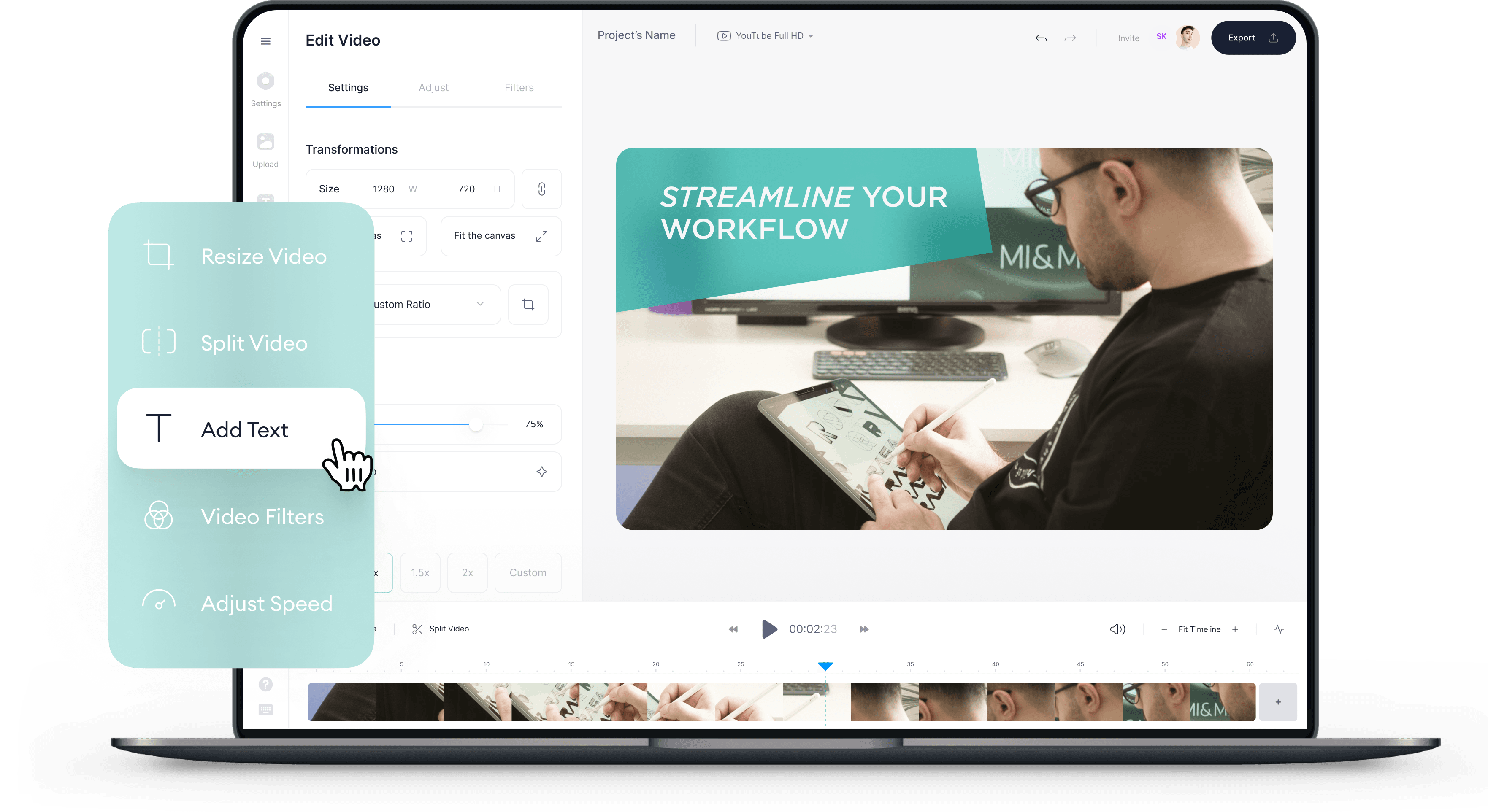Videobearbeitungstools - einfach, leistungsstark, online - VEED.IO