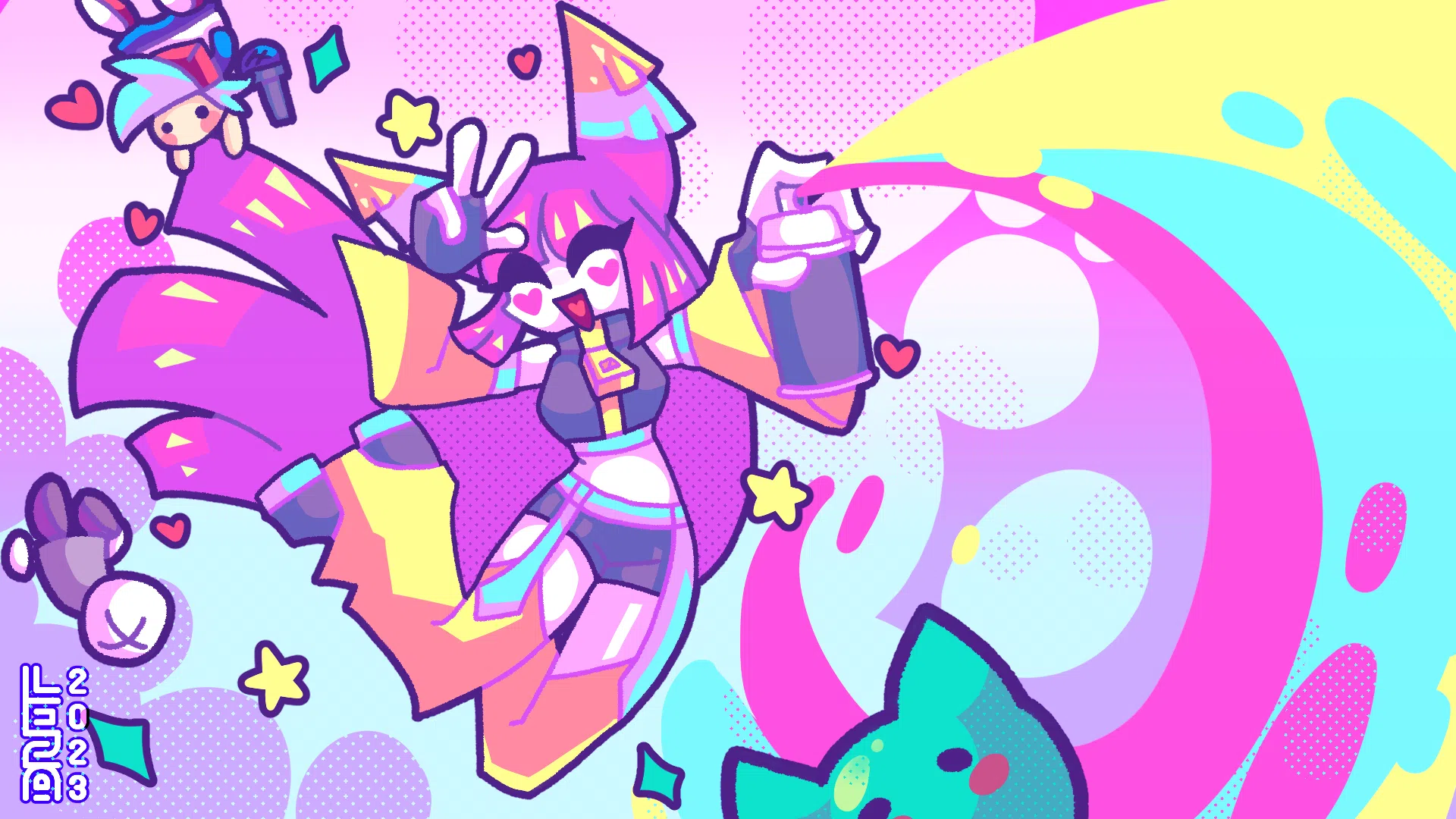 Funky Illustration by 💗LezaLeza💗- SPOOKY MONTH!!!!! (@lezanikat) | VGen