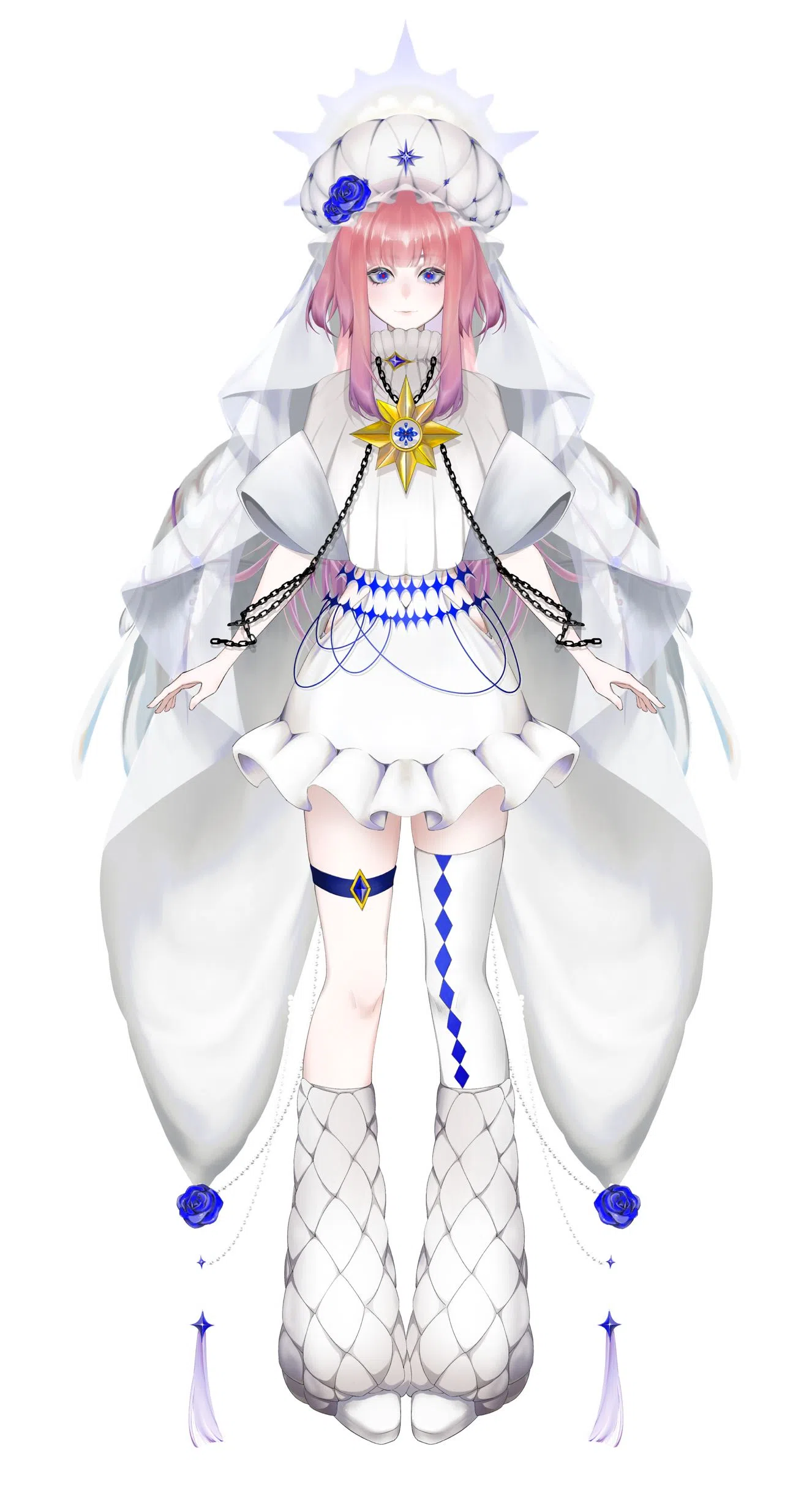 A complete copy of the original Vtuber live2D artwork (without splits ...