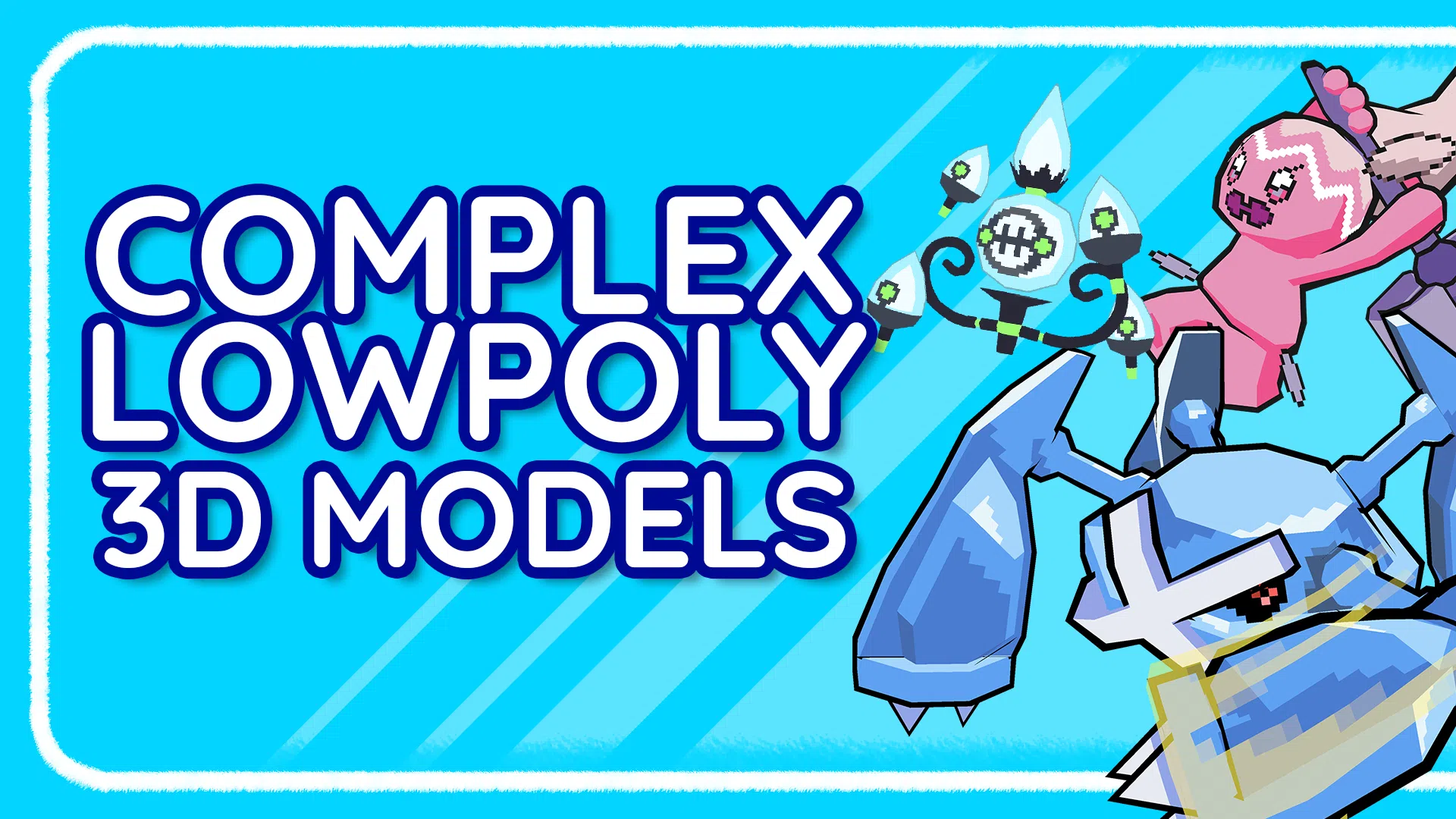 Complex LowPoly 3D Models by Chris Quay!! ☁️ (@WayOfTheQuay) | VGen