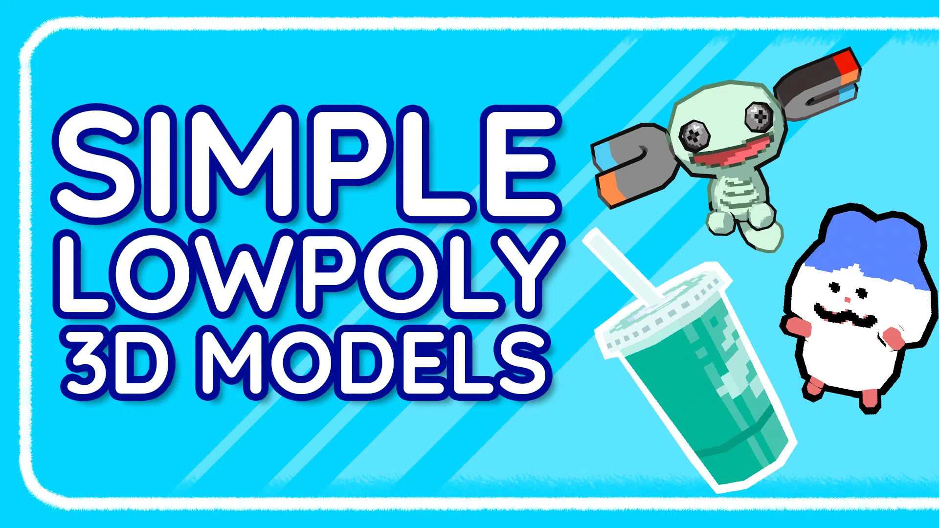 Simple Lowpoly 3D Models by Chris Quay!! ☁️ (@WayOfTheQuay) | VGen