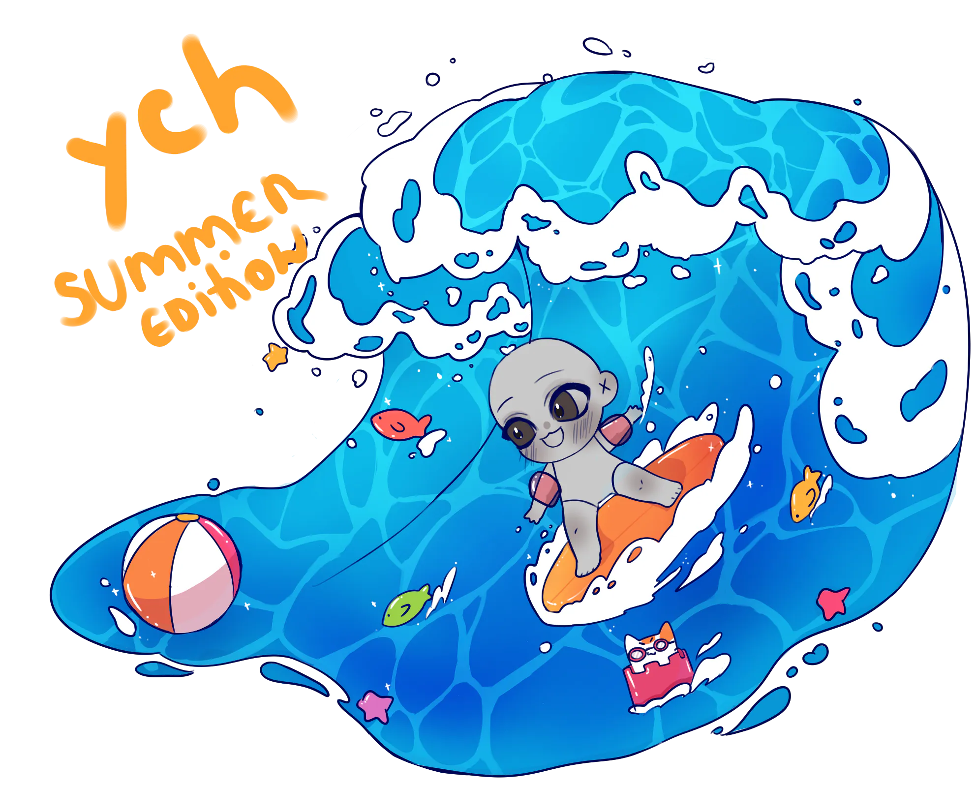 summer ych OFFER by tomatte (@tomatte) | VGen