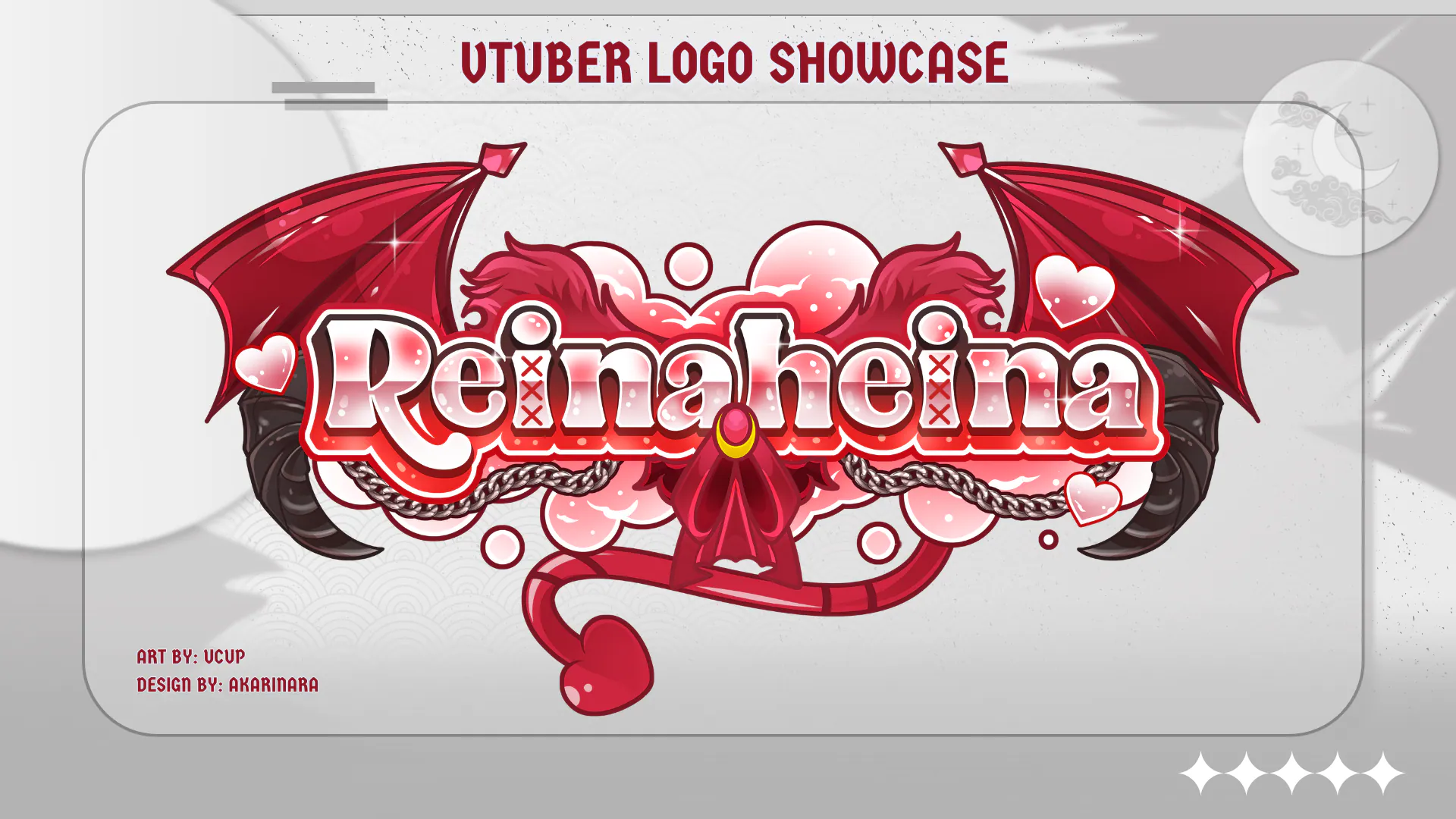 Vtuber Logo Custom + FREE Animation by Reina Studio | Live2D Artist ️🍷 ...