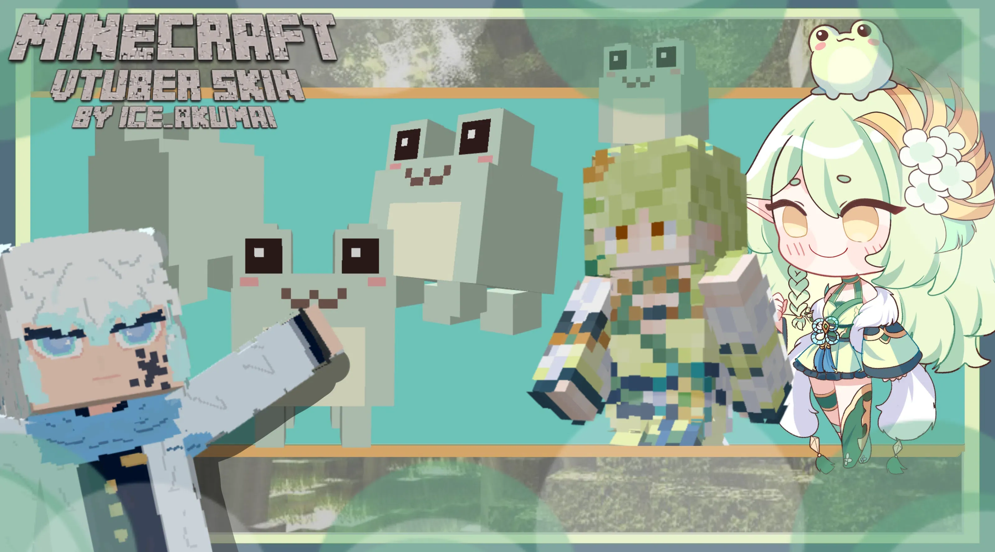 ️Minecraft Vtuber Mascot/Pet Mob Resourcepack ️ by ice_akumai (@ice ...